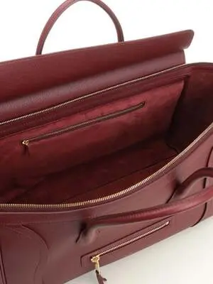 Celine Medium Luggage Grained Calfskin Bag - Multicolor