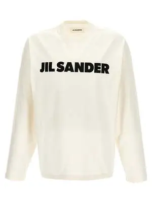 JIL SANDER Logo Print T-shirt - Multicolor