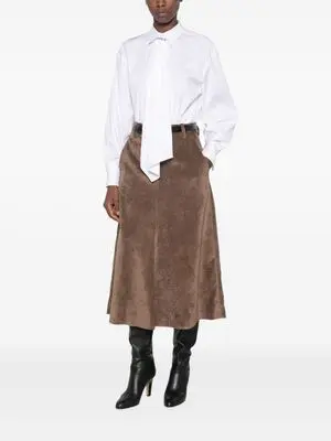Brunello Cucinelli Midi Skirt - Multicolor