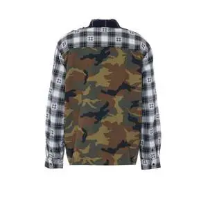 Amiri Ma Quad Flannel Shirt - Blue