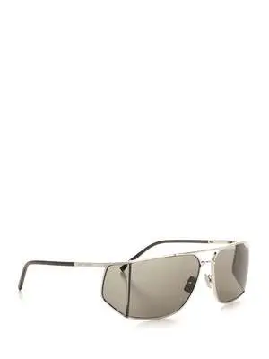 Saint Laurent Sl 750 Mask Aviator Sunglasses