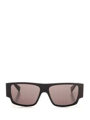 Bottega Veneta Rectangle Sunglasses - Black