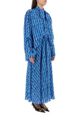 Balenciaga Printed Polyester Dress - Multicolor