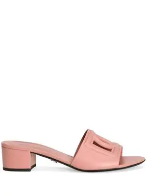Dolce & Gabbana Dna Leather Sandals - Multicolor