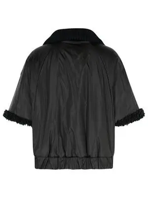 Moncler Reversible Teddy-effect Polyester Zip-up Jacket