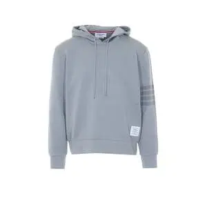 Thom Browne 4-bar Hoodie - Gray