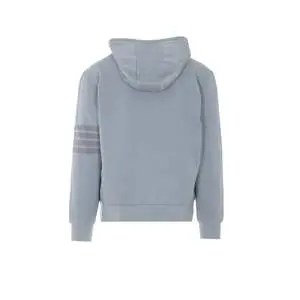 Thom Browne 4-bar Hoodie - Gray