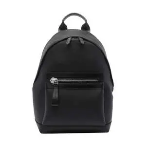 TOM FORD Leather Backpack - Black