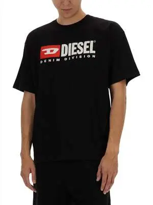 DIESEL® T-shirt T-boxt-div - Black