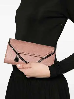 Stella McCartney Chain Detail Flap Handbag