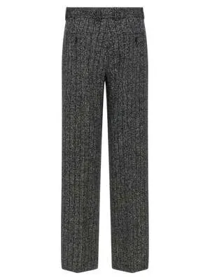 Dolce & Gabbana Striped Wool Trousers