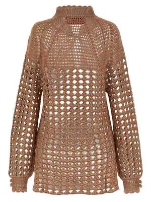 Valentino Garavani Openwork Knit Sweater