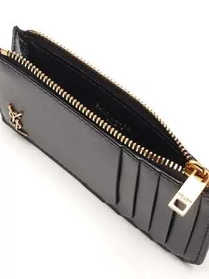Saint Laurent Fragments Tiny Cassandre Card Holder
