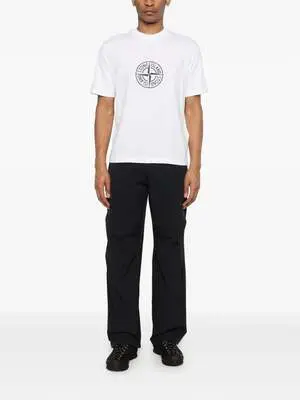Stone Island All Around Compass` Print T-shirt
