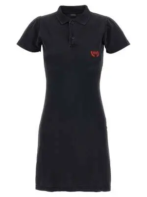Balenciaga Laurel Classic Polo Dress - Black