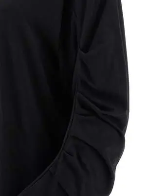 Dries Van Noten Long Sleeve Pleated T-shirt