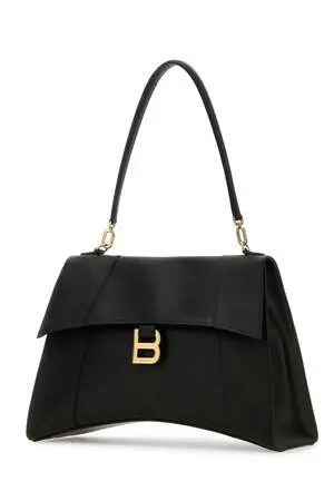 Balenciaga Leather Hourglass Shoulder Bag