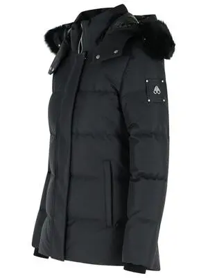 Moose Knuckles Cloud 3q Padded Nylon Down Jacket