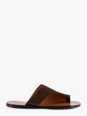 ATP ATELIER Rosa Suede Sandals - Multicolor