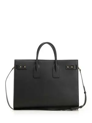 Saint Laurent Large Sac De Jour Bag In Grained Leather