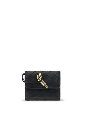 Bottega Veneta Andiamo Trifold Wallet - Black