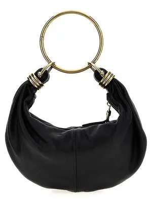 Chloé Bracelet Hobo Piccola Handbag - Black