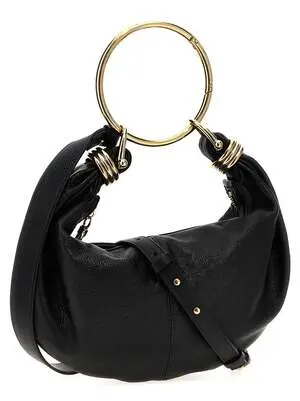 Chloé Bracelet Hobo Piccola Handbag - Black