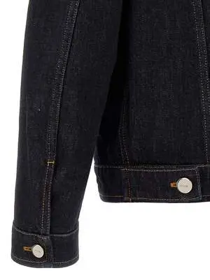 Fendi Crest Denim Jacket - Blue