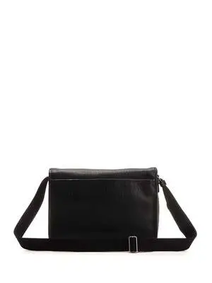 Saint Laurent Niki Messenger Bag In Textured Leather