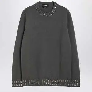 Fendi Embellished Sweaters For Men