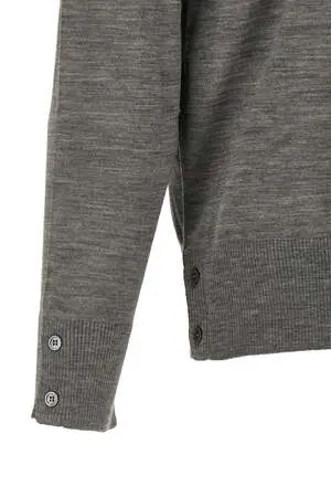 Thom Browne 4 Bar Wool Crewneck Sweater