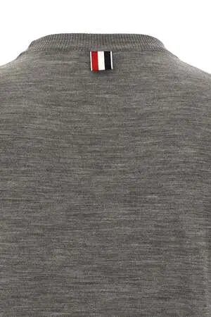 Thom Browne 4 Bar Wool Crewneck Sweater