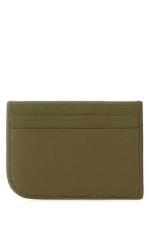Alexander McQueen Army Leather Card Holder - Green