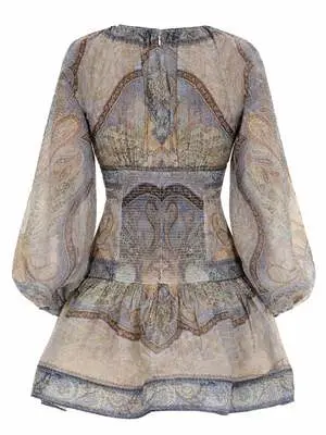 Zimmermann Wonderlust Mini Dress - Multicolor