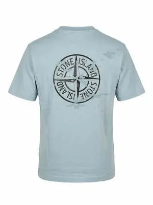 Stone Island Camo Compass` Print T-shirt