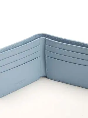 Bottega Veneta Bi-fold Cassette Wallet In Denim