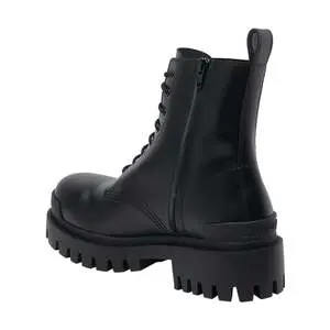 Balenciaga Strike Boots Leather Lace-up High-top