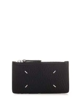 MAISON MARGIELA Four Stitches Card Holder - Black