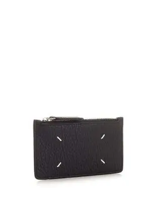 MAISON MARGIELA Four Stitches Card Holder - Black
