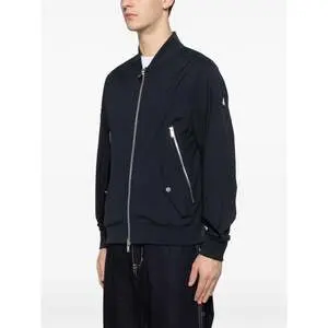 Moose Knuckles Zip-up Bomber Jacket - Blue