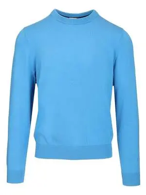Paul Smith Organic Cotton Ribbed Crew Neck Sweater