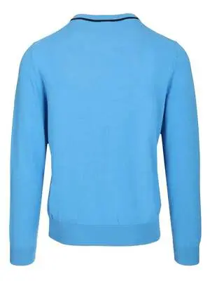 Paul Smith Organic Cotton Ribbed Crew Neck Sweater