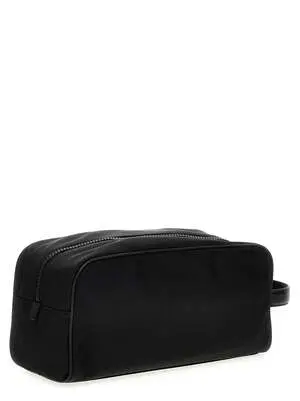 Dolce & Gabbana Logo Nylon Makeup Bag - Black