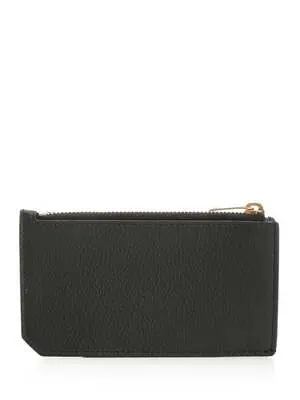 Saint Laurent Tiny Cassandre Fragments Zip-around Card Holder