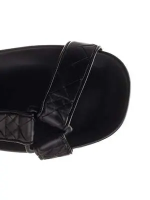 Bottega Veneta Woven Leather Slingback Sandals