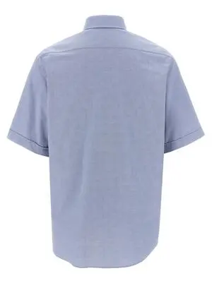 Fendi Crest' Shirt - Blue
