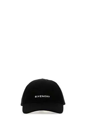 Givenchy Embroidered Cotton Baseball Cap - Black