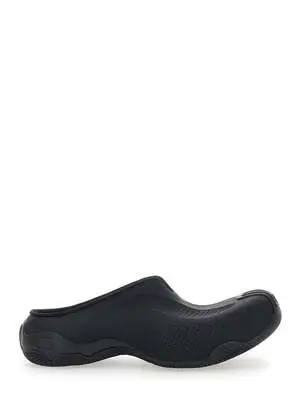 Balenciaga Basketball" Tech Fabric Slip-on Mules - Black