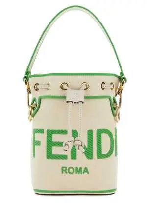 Fendi Mini Mon Tresor Bucket Bag - Brown