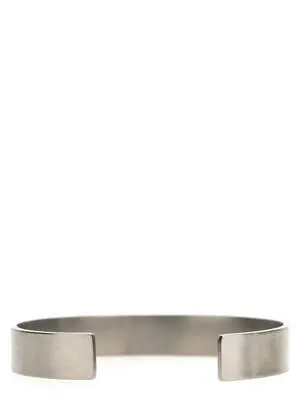 MAISON MARGIELA Logo Engraved Metal Bangle